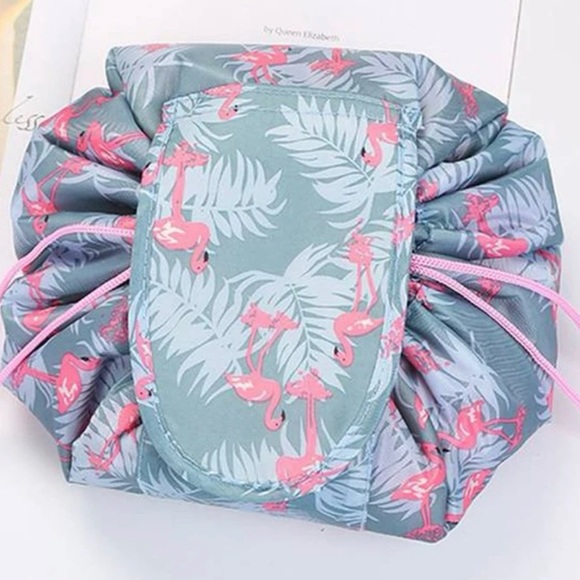 Bags | Make Up Bag Drawstring Make Up Pouch | Poshmark